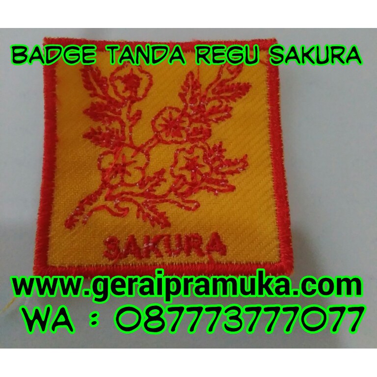 Jual Badge Tanda Regu Sakura | Shopee Indonesia