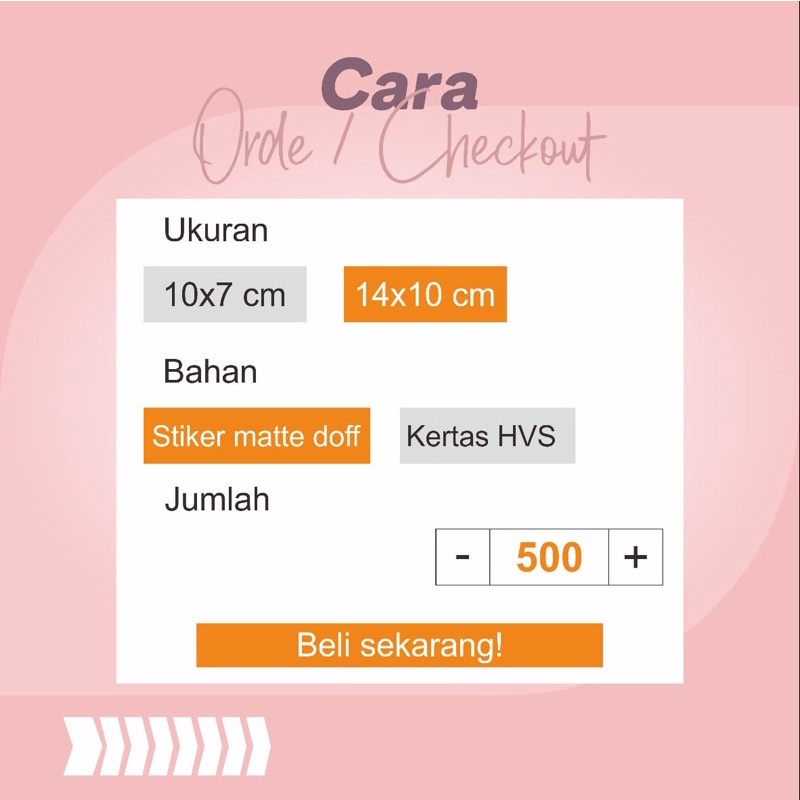 Jual STIKER ACARA PERNIKAHAN STIKER TASYAKURAN PERNIKAHAN STIKER KOTAK ...