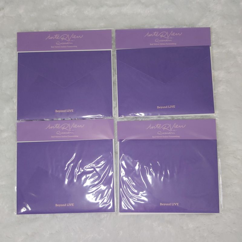 Jual Ready Stock RV Red Velvet AR Ticket InteRView Queendom AR PC Photocard Irene Seulgi Wendy ...