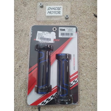Jual Handfad Handgrip Motor Merk TDR Tipe Magnum Warna Black - Blue ...