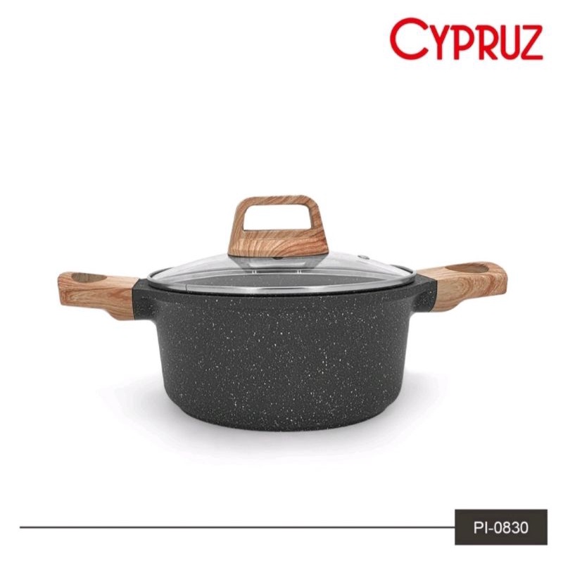 Jual BACA DESKRIPSI PI 0830 panci + tutup kaca GRANITE GREBLON SERIES ...
