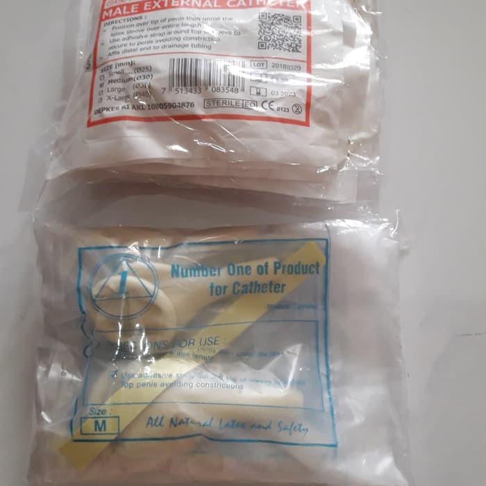 Jual Kondom Kateter Condom Catheter Male Catheter S M L ISI 10 | Shopee Indonesia