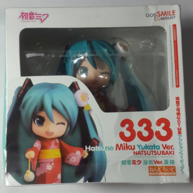 Jual Nendoroid 333 Hatsune Miku Yukata Ver. (Preloved / Second ...