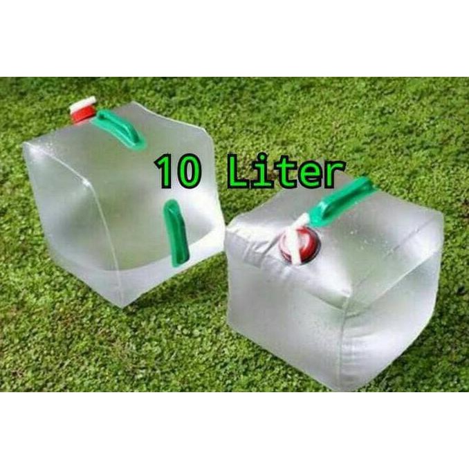 Jual JERIGEN AIR 10 LITER / GALON PORTABLE WATER 10L | Shopee Indonesia