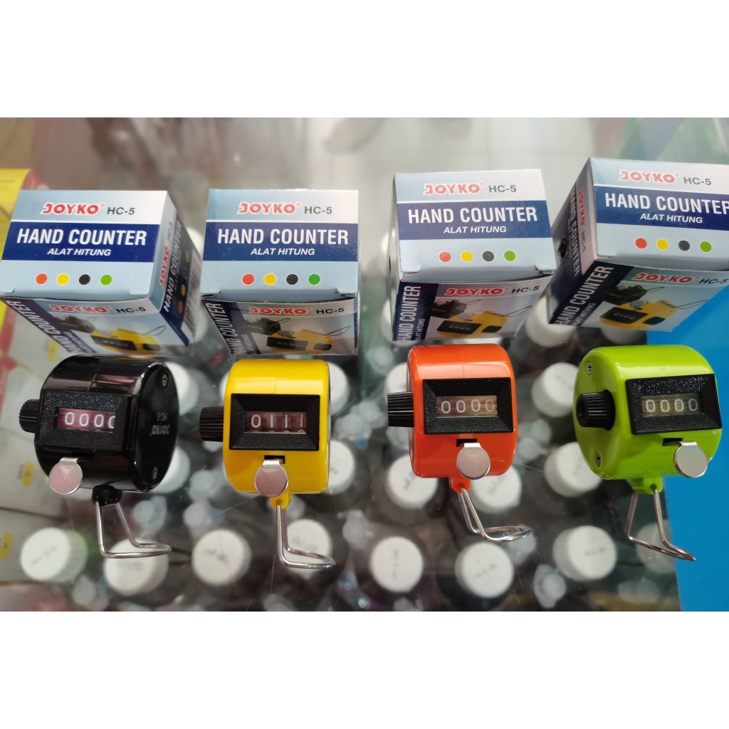 Jual Hand Counter JOYKO HC-5 / Alat Hitung Zikir / Penghitung | Shopee ...
