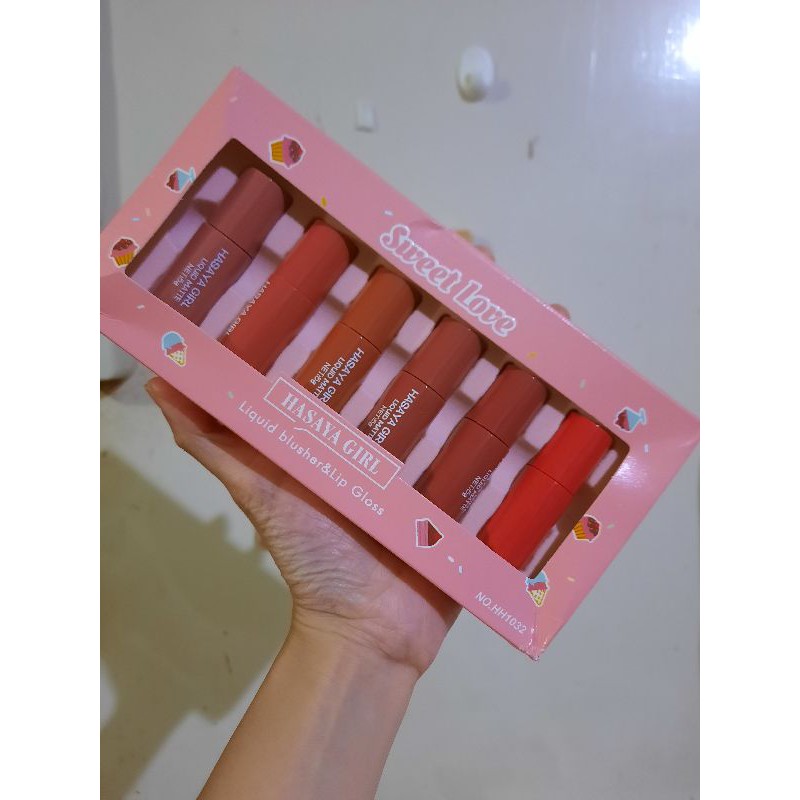 Jual [SWEET LOVE] Lipstik Lipgloss Lipmatte Lipcream Lip Mousse Sweet ...