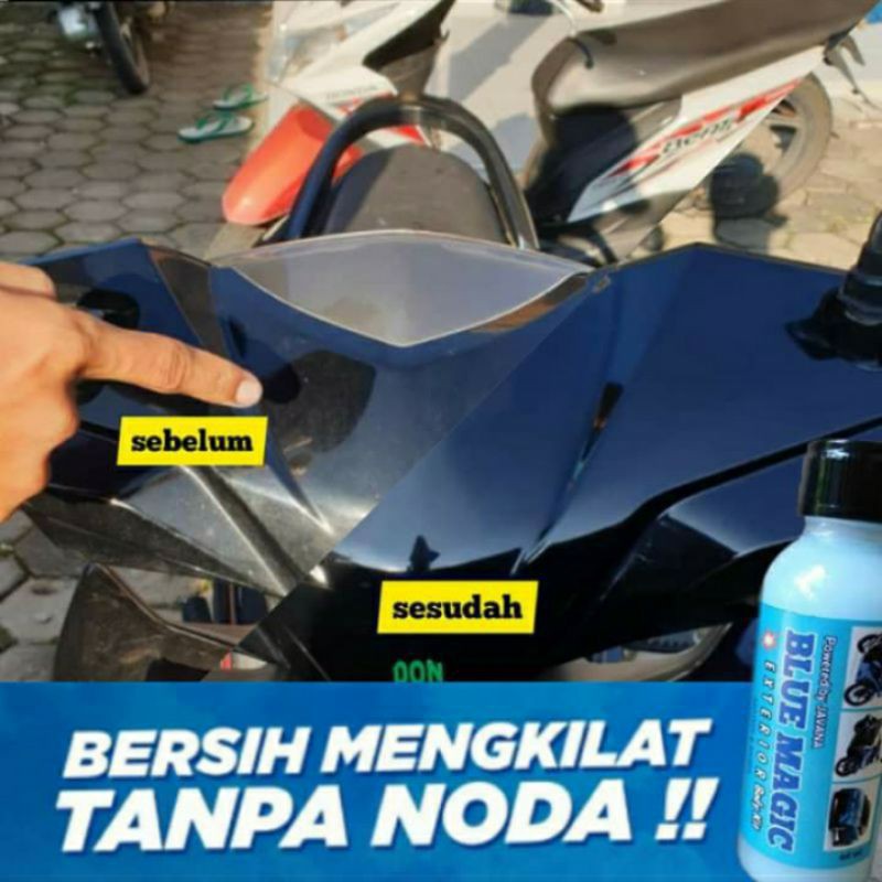 Jual Pengkilap Body Motor Mobil | Exterior Body Kit | Efek Daun Talas ...