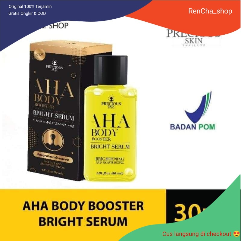 Jual AHA BODY BOOSTER BRIGHT SERUM BY PRECIOUS SKIN THAILAND ...