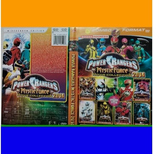 Jual kaset film koleksi POWER RANGERS MYSTIC FORCE 2014 | Shopee Indonesia