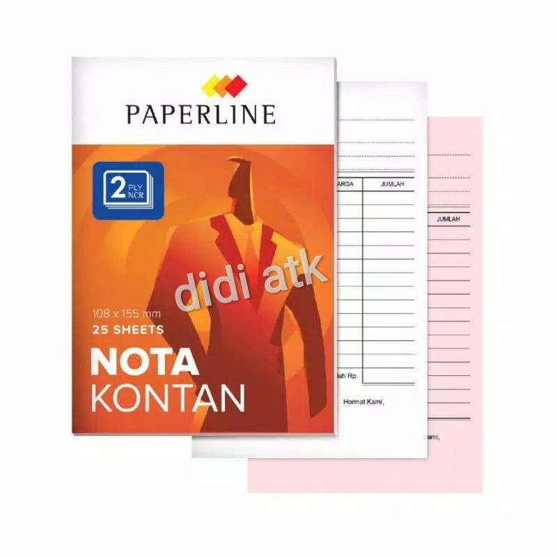 Jual Buku Nota Kontan Kecil 2 Ply Paperline / Nota Kontan / Nota K2 PPL ...