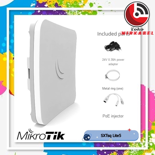 Jual MikroTik SXTsq Lite5 RBSXTsq5nD | SXTsq5nD | SXTsq 5nD | SXT 5nd ...