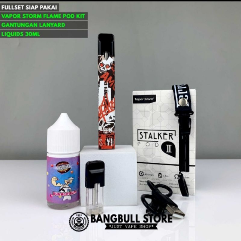 Jual 100%AUTHENTIC VAPOOR VAPE STALKER V2 FULLSET SIAP PAKAI | Shopee ...