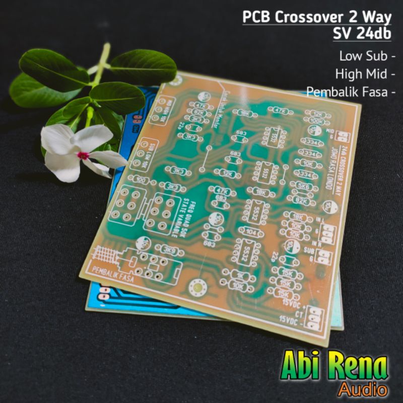 Jual PCB Crossover 2 way 24db | Shopee Indonesia