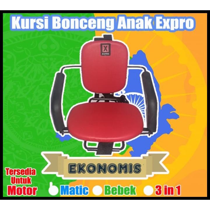 Jual Kursi Bonceng Anak All In One Ekonomis Expro | Shopee Indonesia