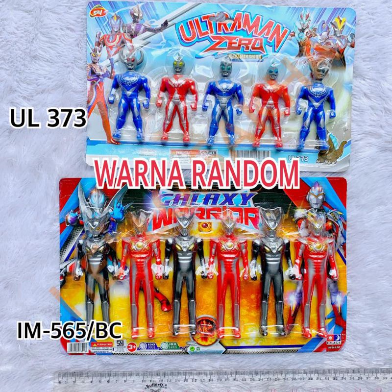 Jual MAINAN UL 373 & IM-565/BC ULTRAMAN ZERO GALAXY WARRIOR SUPERHERO ...