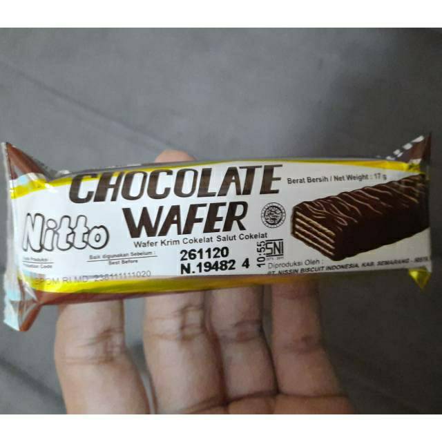 Jual Nissin Nitto Chocolate Wafer 10 pcs | Shopee Indonesia