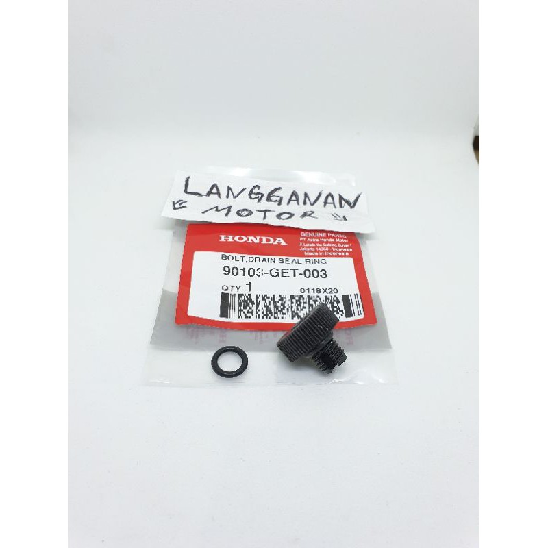 Jual NEW BOLT DRAIN BAUT PLUS SEAL TUTUP PEMBUANGAN AIR RADIATOR ALL ...