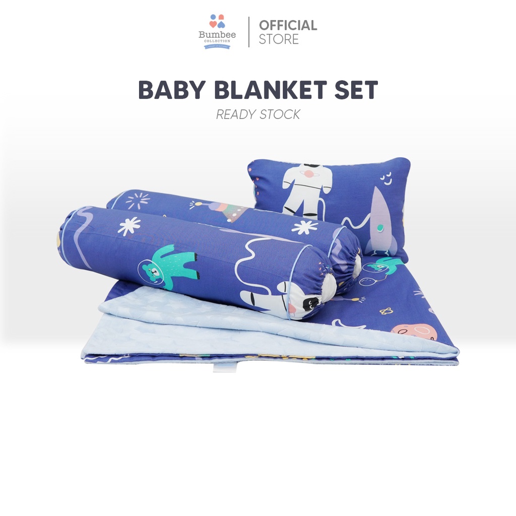 Jual Bumbee Collection - Baby Blanket Set (Selimut Set Bayi) Ready Stock | Shopee Indonesia