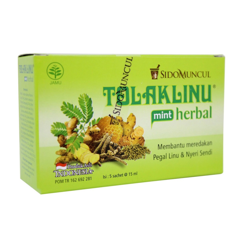 Jual Tolak linu mint box ( 1 box isi 5 sachet ) | Shopee Indonesia