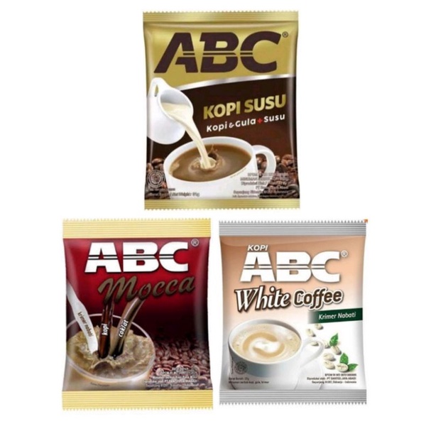 Jual ABC kopi susu / Kopi Abc susu 1rcg isi 10 / ABC Mocca / ABC white ...