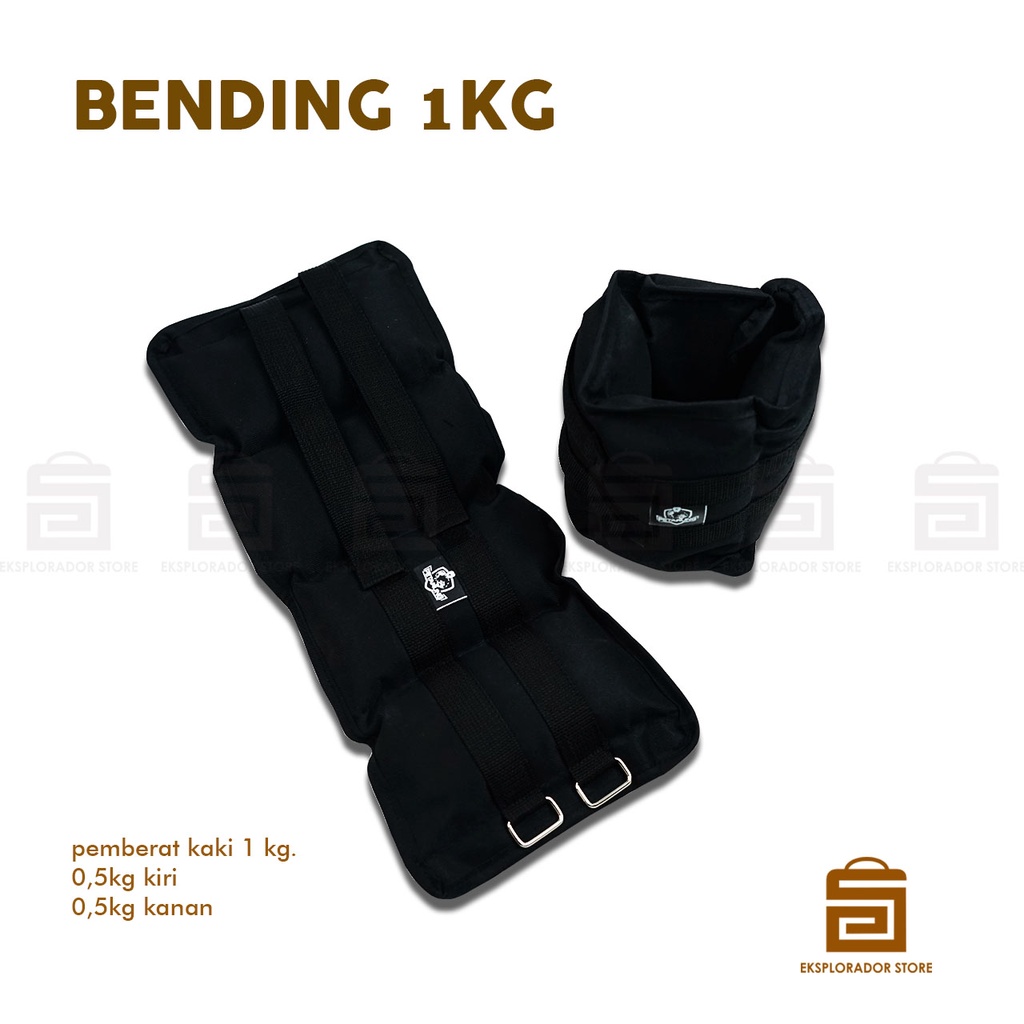 Jual BENDING 1KG - PEMBERAT KAKI 1KG (SEPASANG) | Shopee Indonesia