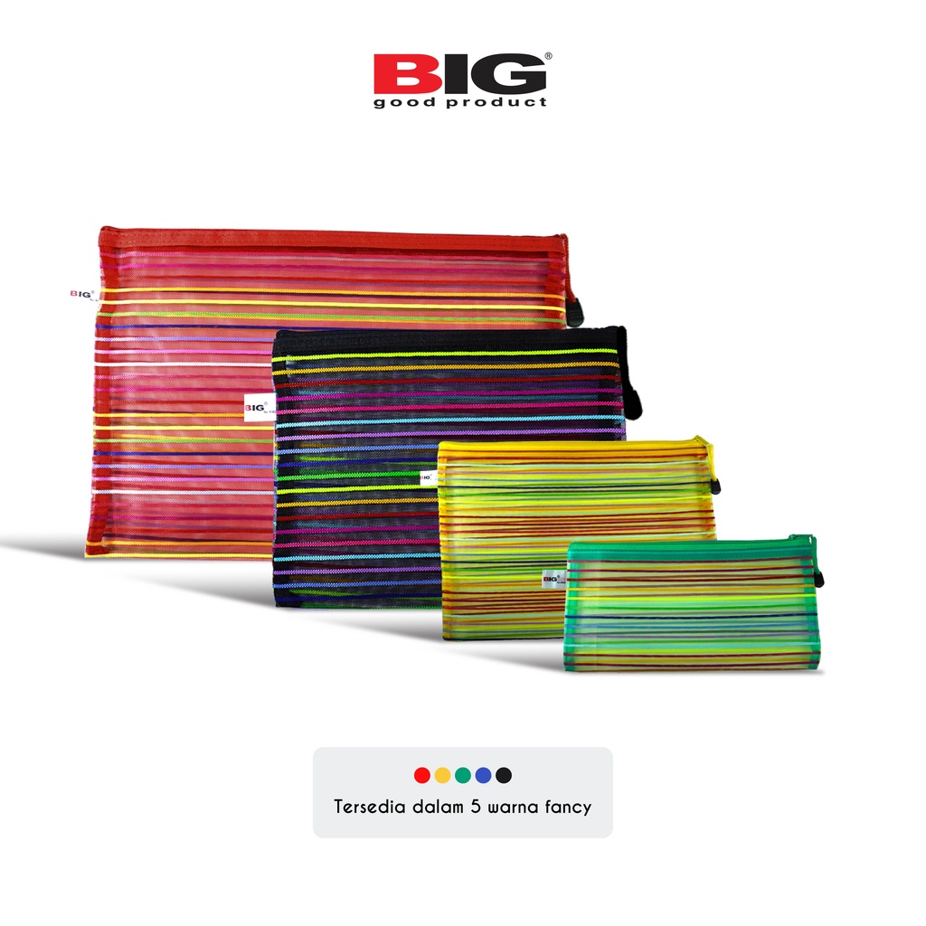 Jual BIG Pocket File Zipper Folder File Jaring PO-9002 | Shopee Indonesia