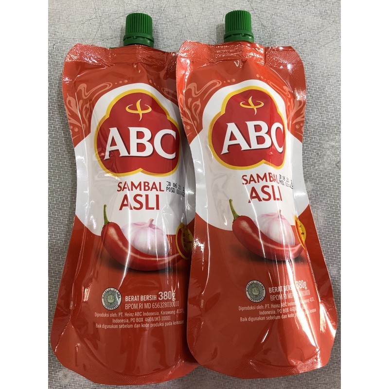 Jual ABC Sambal Asli Pouch 380gr | Shopee Indonesia
