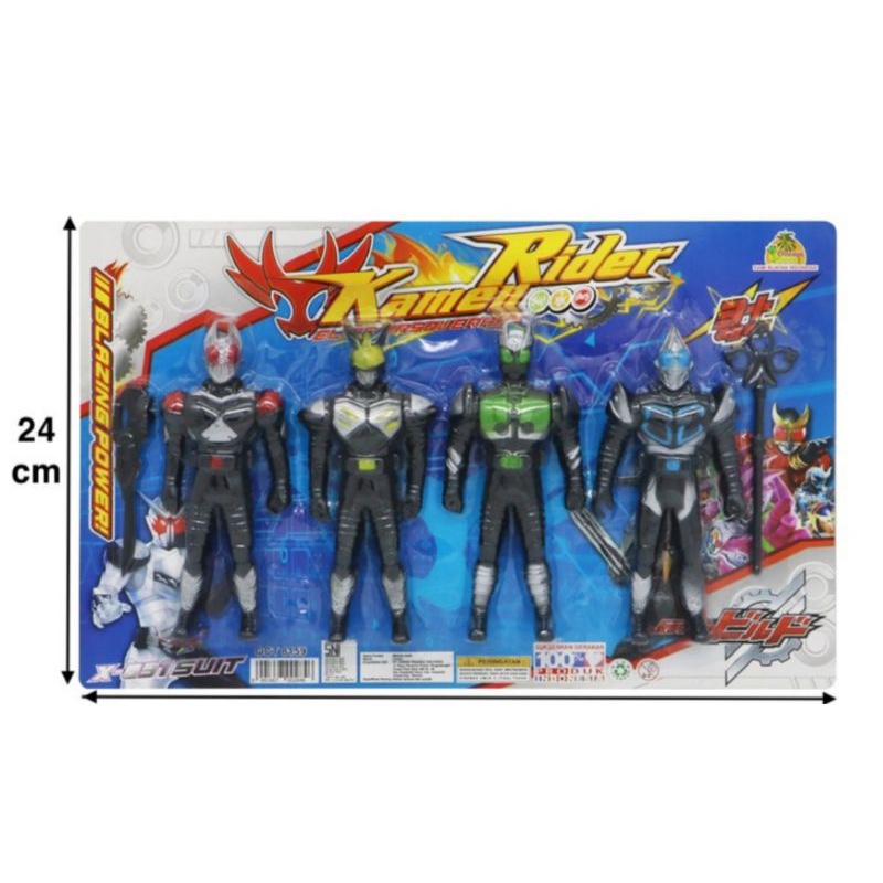 Jual MAINAN ROBOT FIGURE KAMEN RIDER 4 IN 1 - ROBOT FIGURE KAMEN RIDERS ...