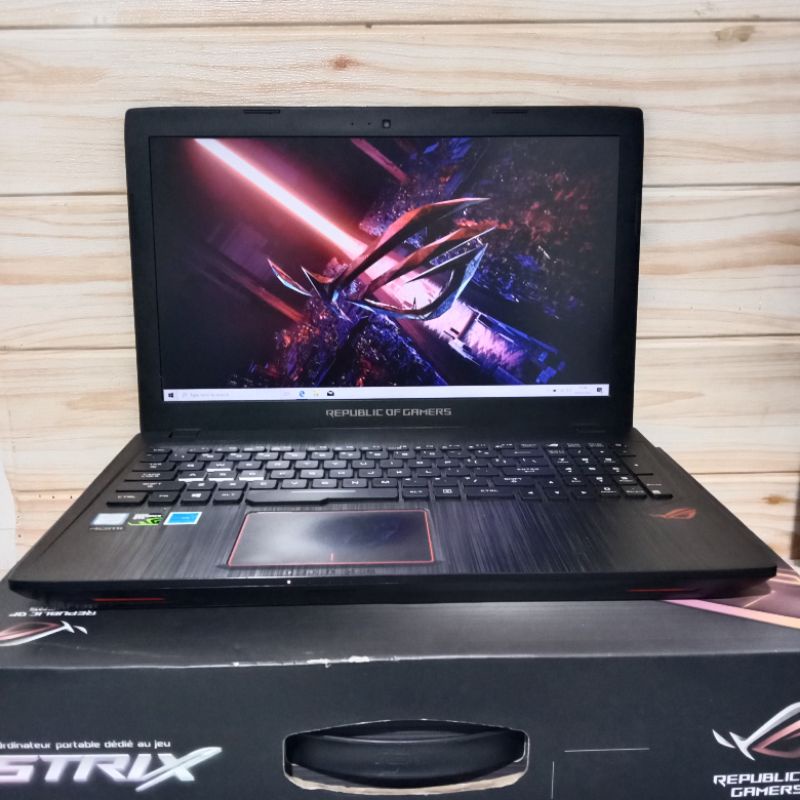 Jual LAPTOP ASUS ROG GL553 i7-7700 8GB/16gb/128gb+1TB GTX 1050 second ...