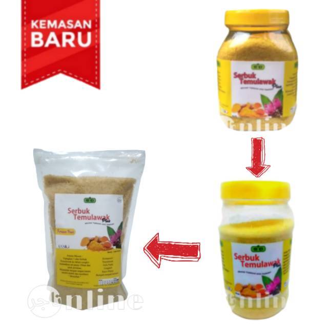 Jual Serbuk Temulawak RD Plus isi -/+330 gram | Shopee Indonesia