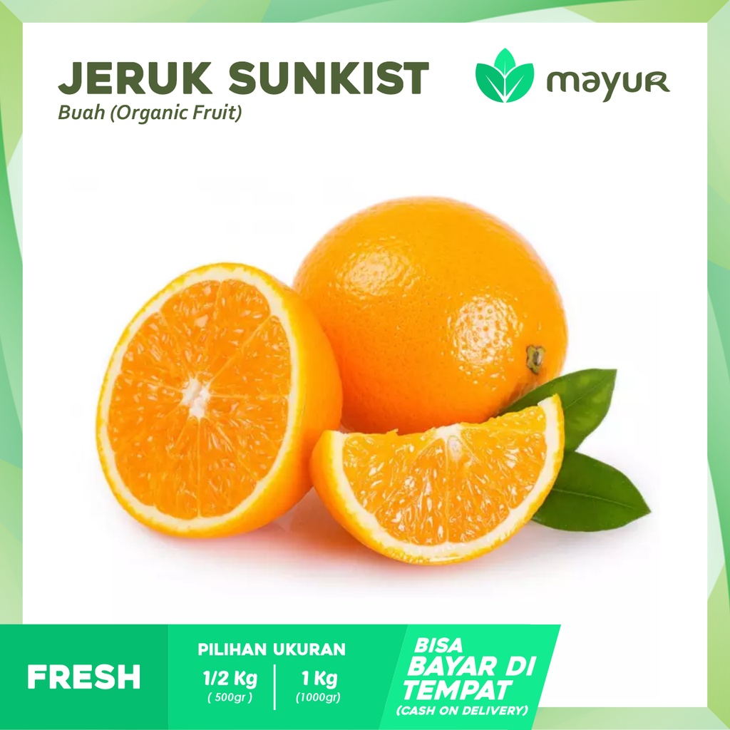 Jual Jeruk Sunkist ( 1/2kg | 1kg ) | Shopee Indonesia