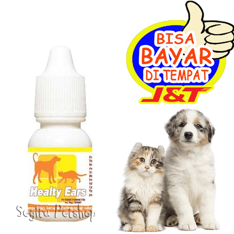 Jual Obat Tetes Telinga Kucing Kuping Anjing Healty Ears | Shopee Indonesia