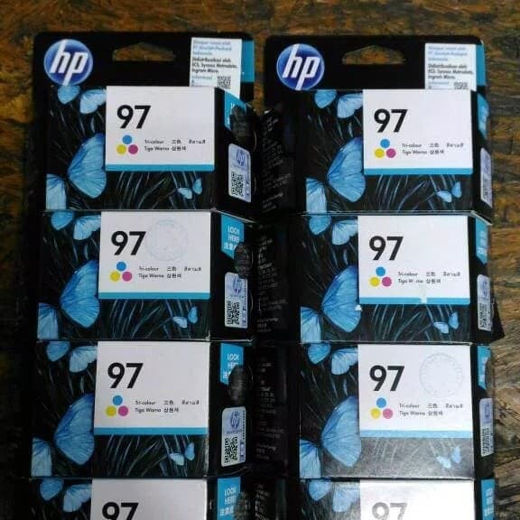 Jual TINTA PRINTER HP 97 COLOR ORIGINAL | Shopee Indonesia
