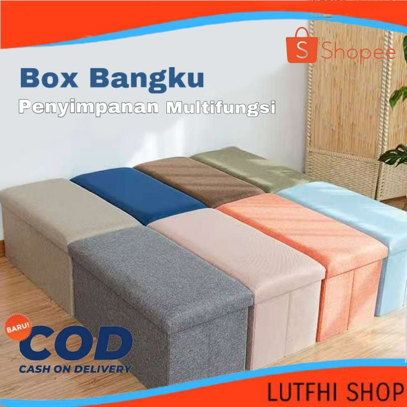Jual Box Storage Bangku Kursi Sofa Lipat Kotak Tempat Penyimpanan ...