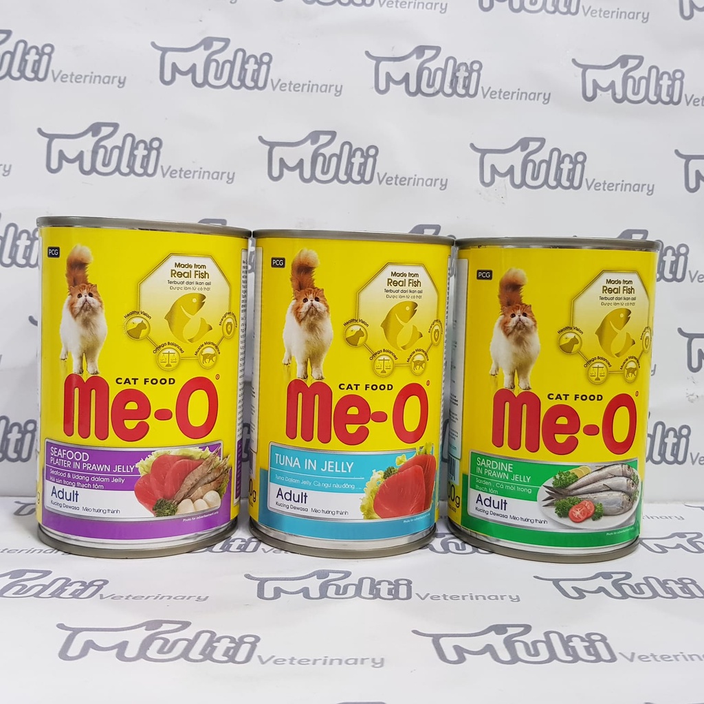 Jual MEO Kaleng ADULT 400gram Meo Wet Food Makanan Basah Kucing ...