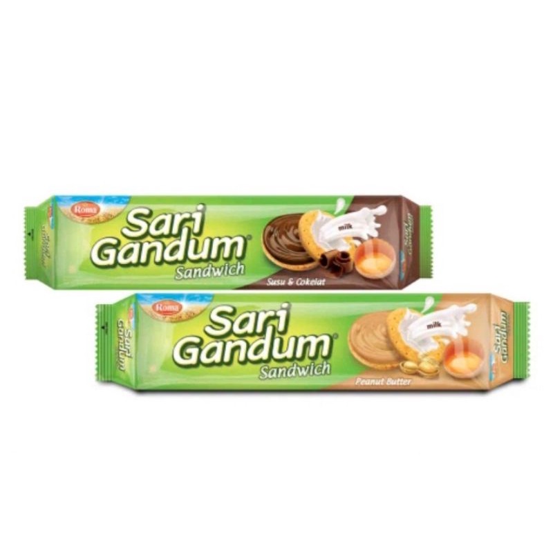 Jual Roma Sari Gandum 115gr (Coklat / kacang) | Shopee Indonesia