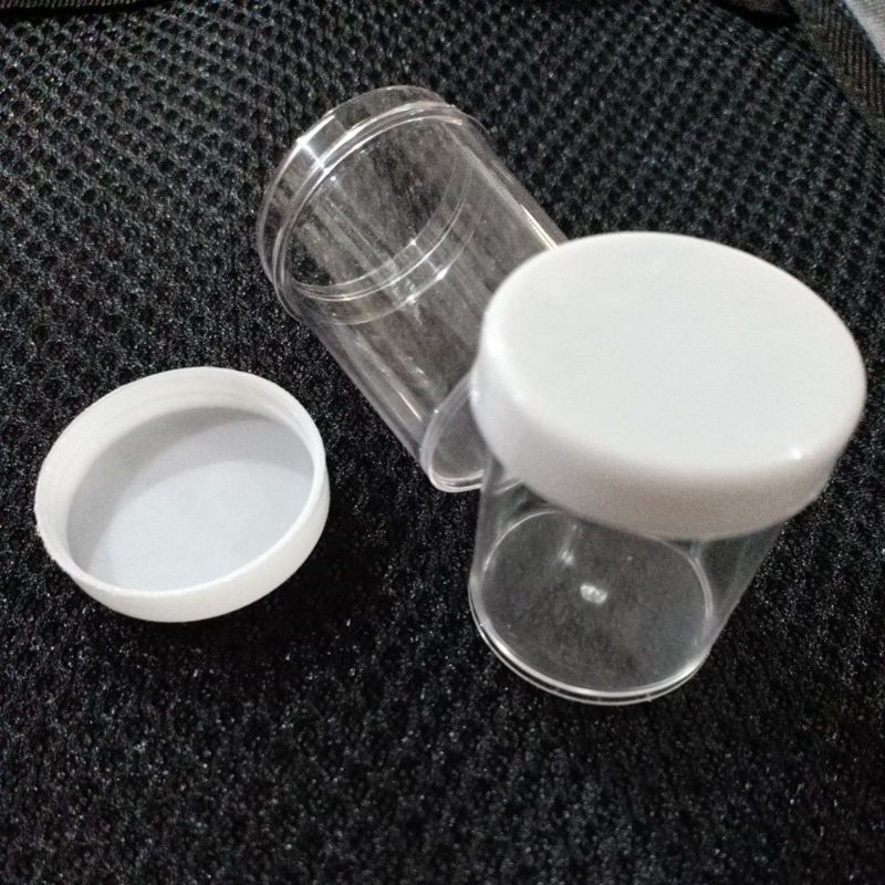 Jual Botol Toples Plastik Kecil +-20ml/25ml/30ml / Botol Mini +-20ml ...