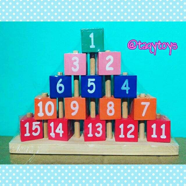Jual Mainan edukasi Piramida angka | Shopee Indonesia