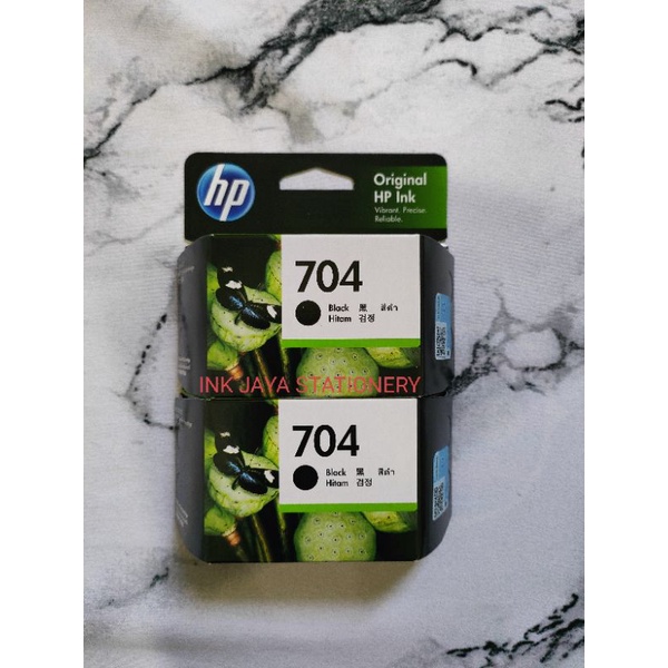 Jual ORIGINAL TINTA HP 704 BLACK | Shopee Indonesia
