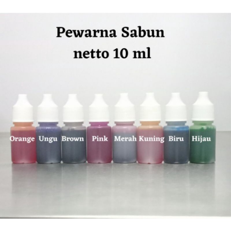 Jual Pewarna Sabun Water Based 10 ml | Shopee Indonesia