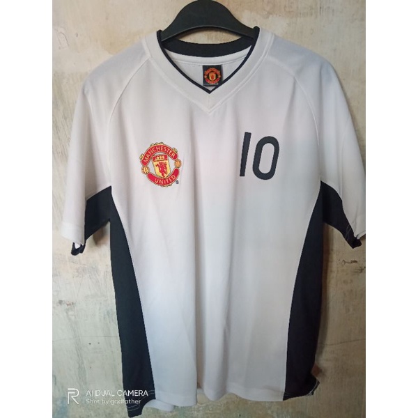 Jual Jersey MU official putih | Shopee Indonesia