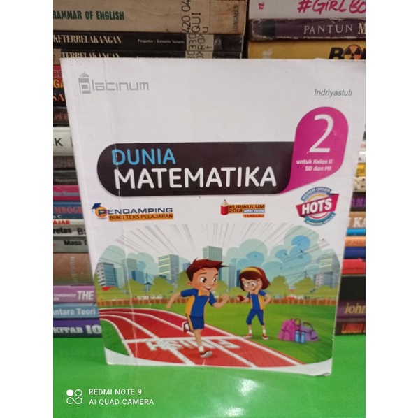 Jual DUNIA MATEMATIKA platinum untuk SD dan mi kelas 2 kurikulum pendamping | Shopee Indonesia