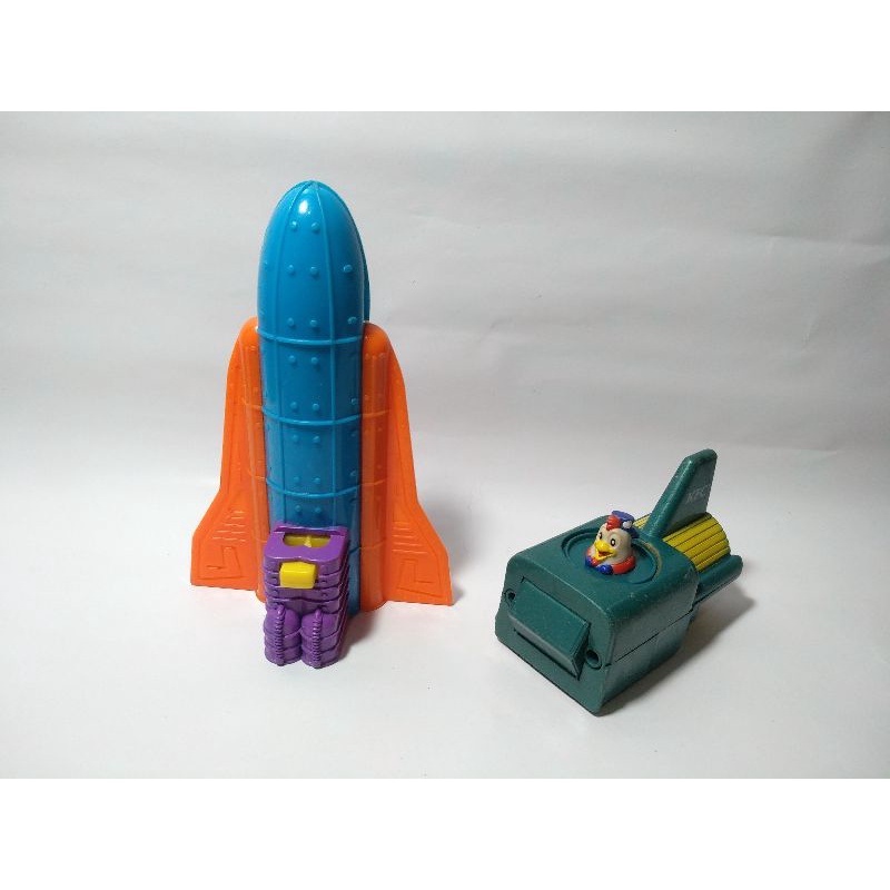 Jual Mainan Maskot Chicky Pesawat Roket KFC Chaki Kids Toys Air Plane ...