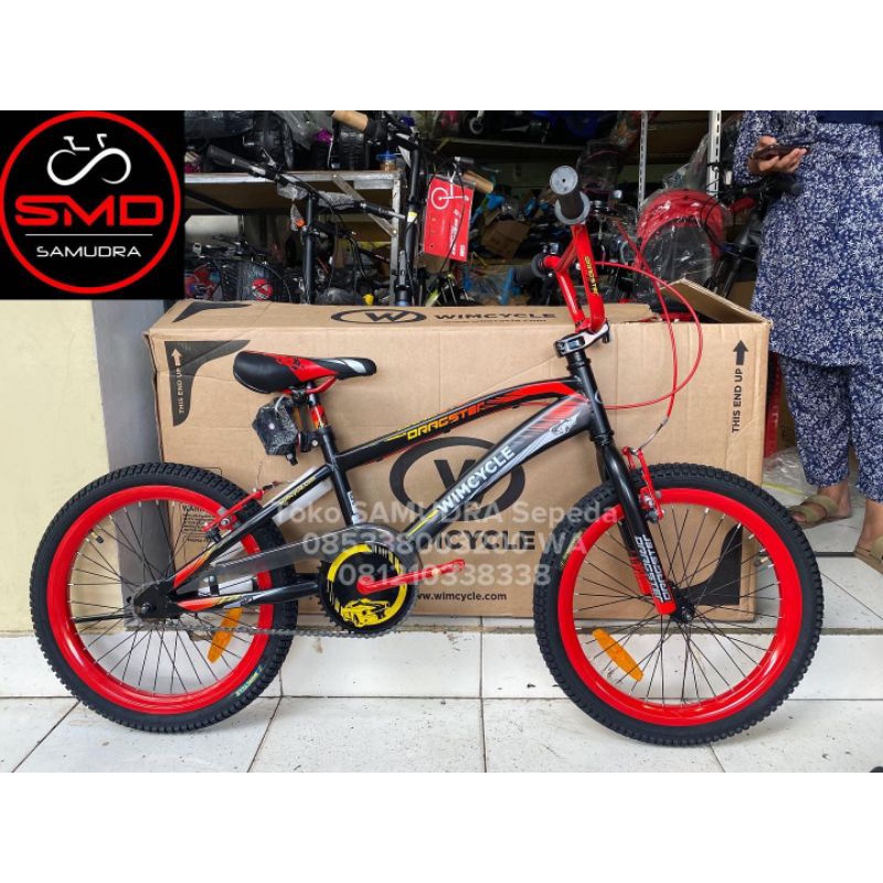 Jual Sepeda Anak BMX 20 Wimcycle Dragster BerGaransi Murah BDG | Shopee ...