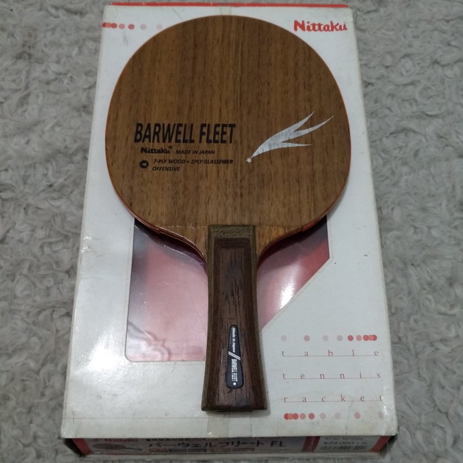 Jual BET PINGPONG TENIS MEJA NITAKU BARWELL FLET ORI JAPAN | Shopee Indonesia