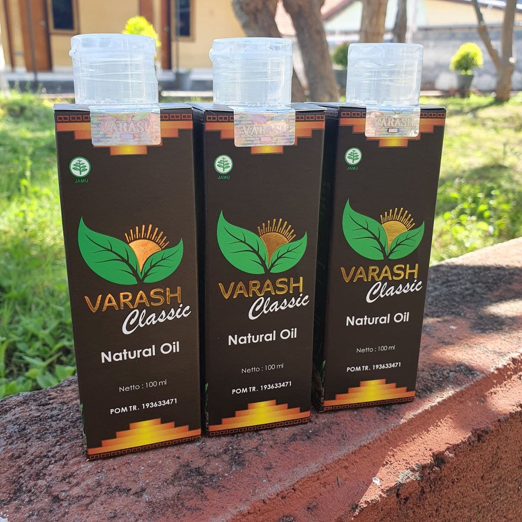 Jual Minyak Varash Classic 100ml - Varash Natural Oil 100ml - Varash Natural Oil 60ml - varash ...