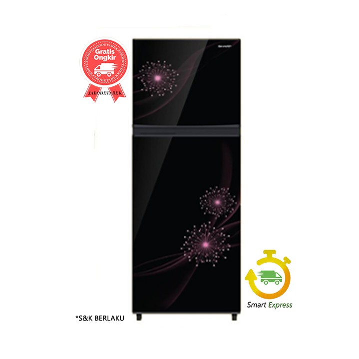 Jual KULKAS SHARP SJ 237 MG / SJ237MG / SJ 237MG DB/DP - (2 PINTU / 205 ...