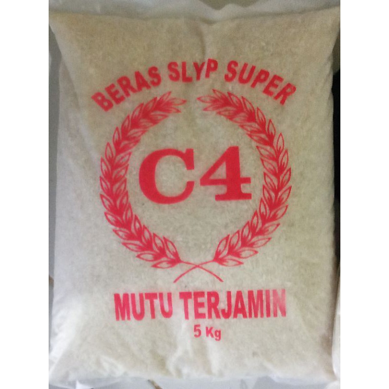 Jual beras super c4 5kg | Shopee Indonesia
