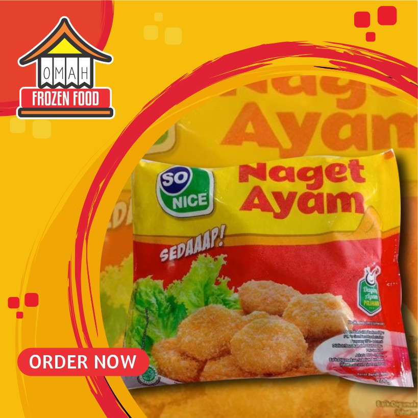 Jual Sonice Chicken Nugget Naget Ayam 500gr (NON COD DAN REGULER DILUAR ...