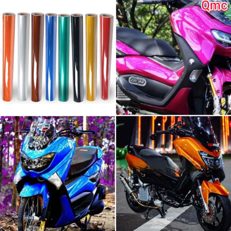 Jual Stiker Glossy Scotlet Skotlet Ori Motor Lentur Tebal Premium Super ...